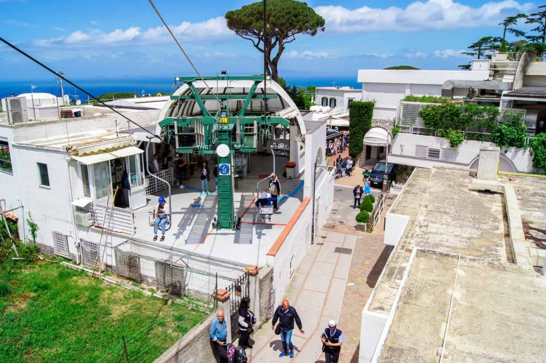 Chairlift Capri Island | What You Need to Know | Wandering Tourist