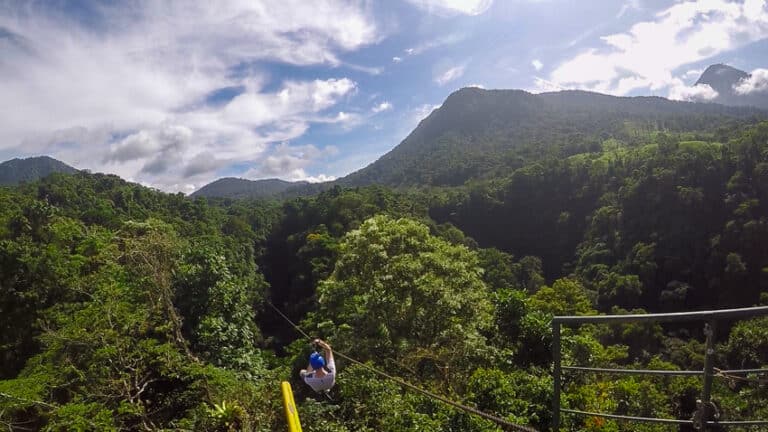 Costa Rica Zipline | Arenal Mundo Aventura | The Wandering Tourist